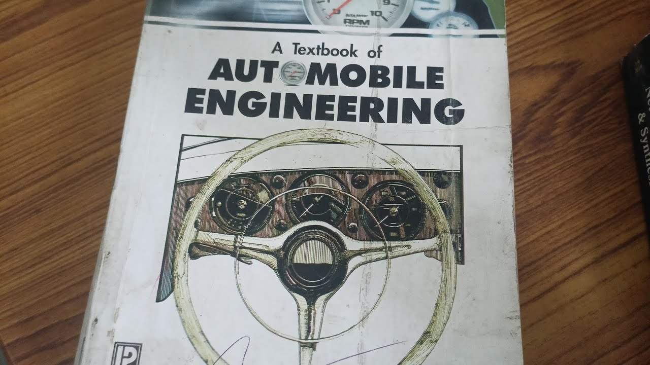 automobile engineering books details with content explained ...