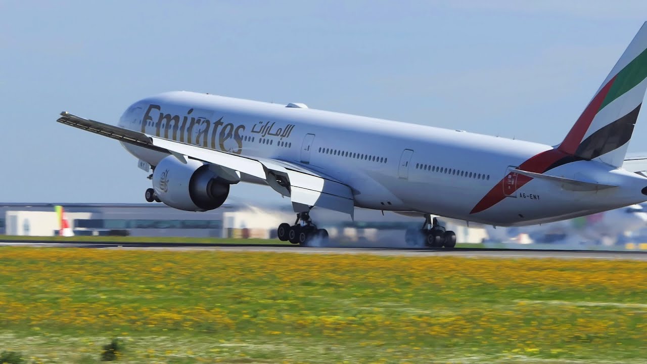 Boeing 777 vs Airbus A330, A320 | Landings and TakeOffs - YouTube