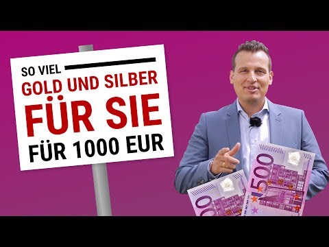 Gold und Silber kaufen für Anfänger 💶 Wie investiert man 1.000 EUR? 💶