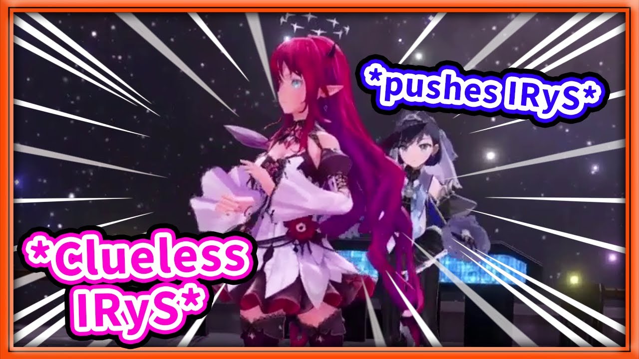 Kronii Chose Violence and Pushed IRyS to Win The Game 【HololiveEN ...