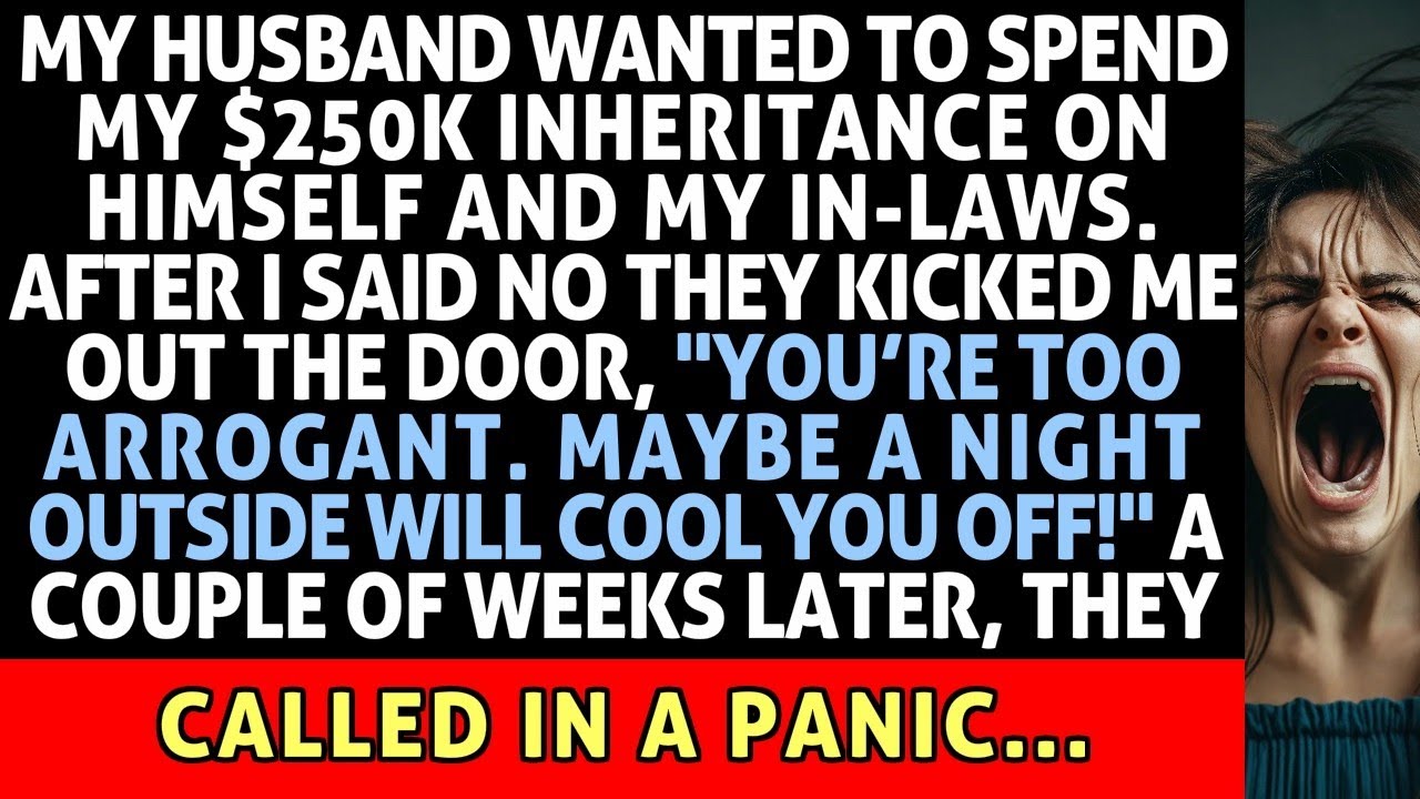 My Husband Wanted To Spend My Inheritance On My In-Laws. After I Said ...
