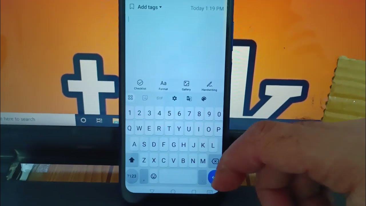 how to show number row in mobile keyboard !! mobile keyboard me number row kaise show kare - YouTube