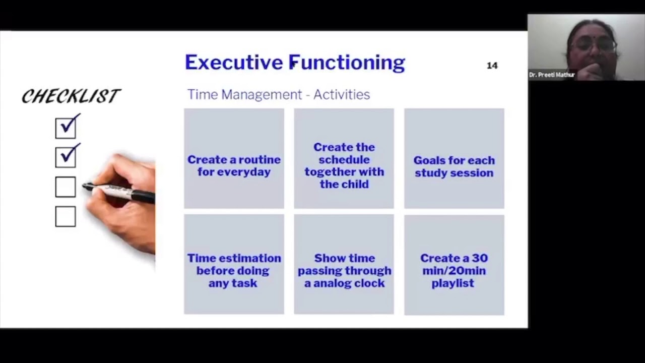 Executive Functioning: Time Management - Activities - YouTube
