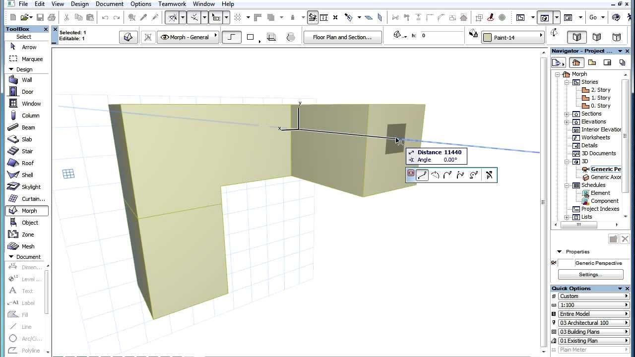 The ARCHICAD MORPH Tool - Creating a Tube in a Morph - YouTube