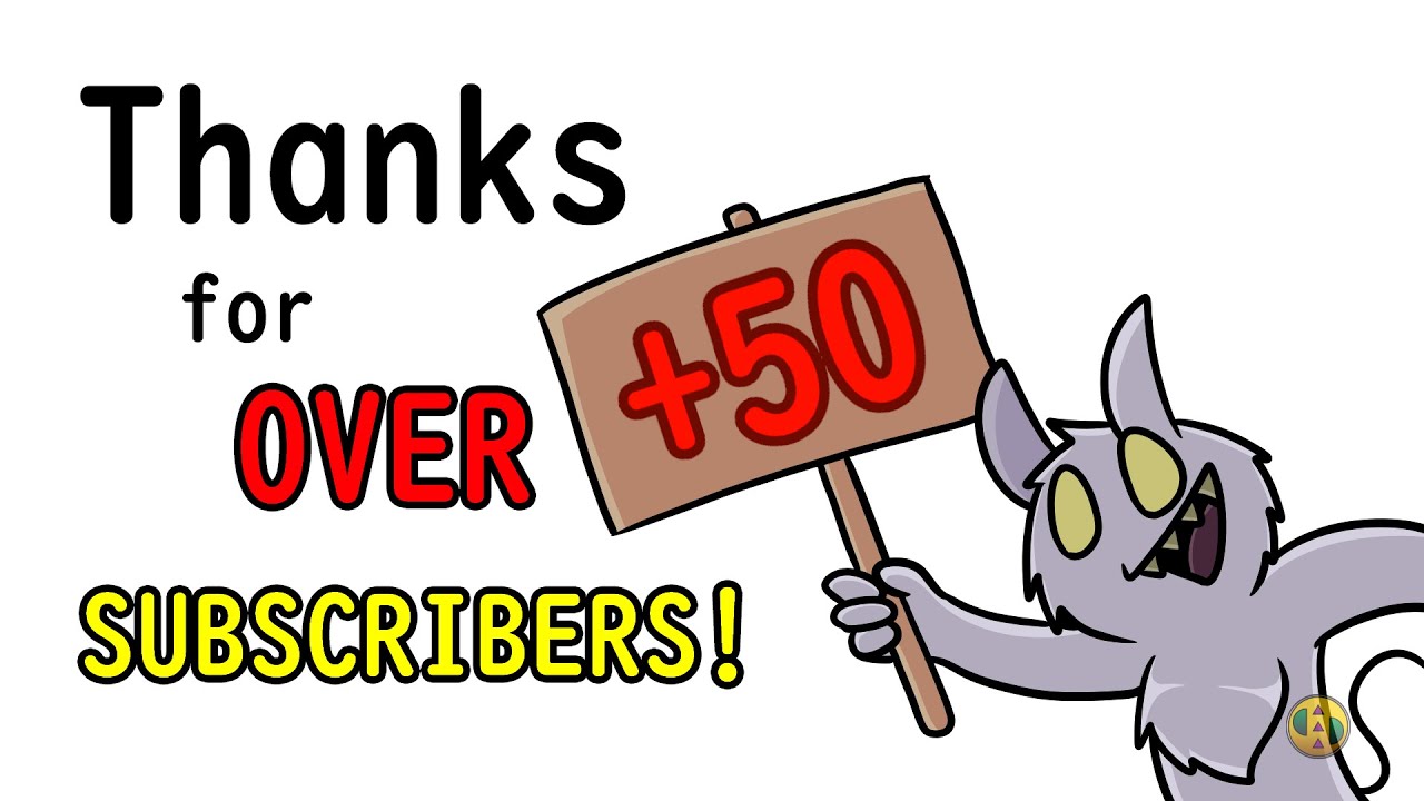 Thanks for 50 subs! - YouTube