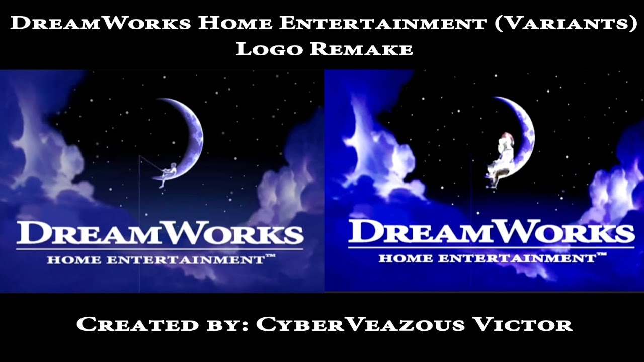 DreamWorks Home Entertainment (Variants) Logo Remake (Update Version ...