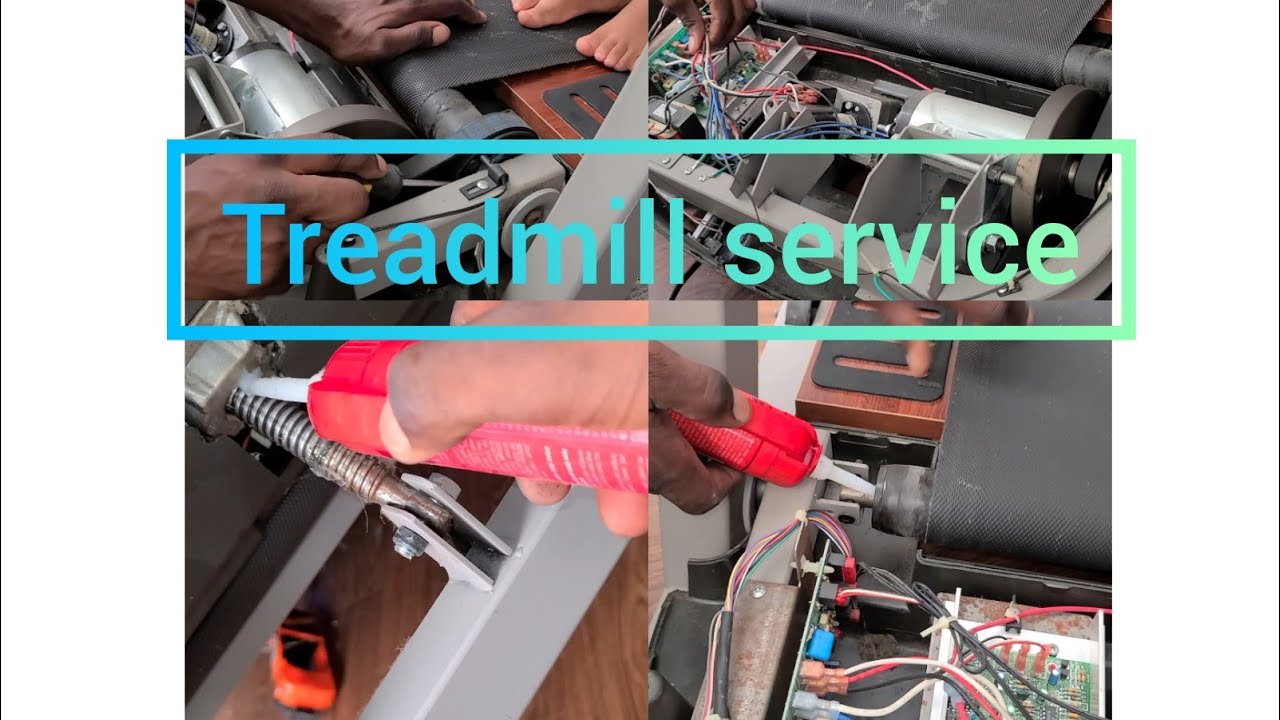 DIY-HOW TO SERVICE A TREADMILL AT HOME YOUR SELF-mr talented Reid - YouTube