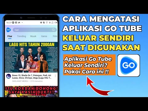 Cara Mengatasi Aplikasi GoTube Keluar Sendiri Saat Digunakan - YouTube