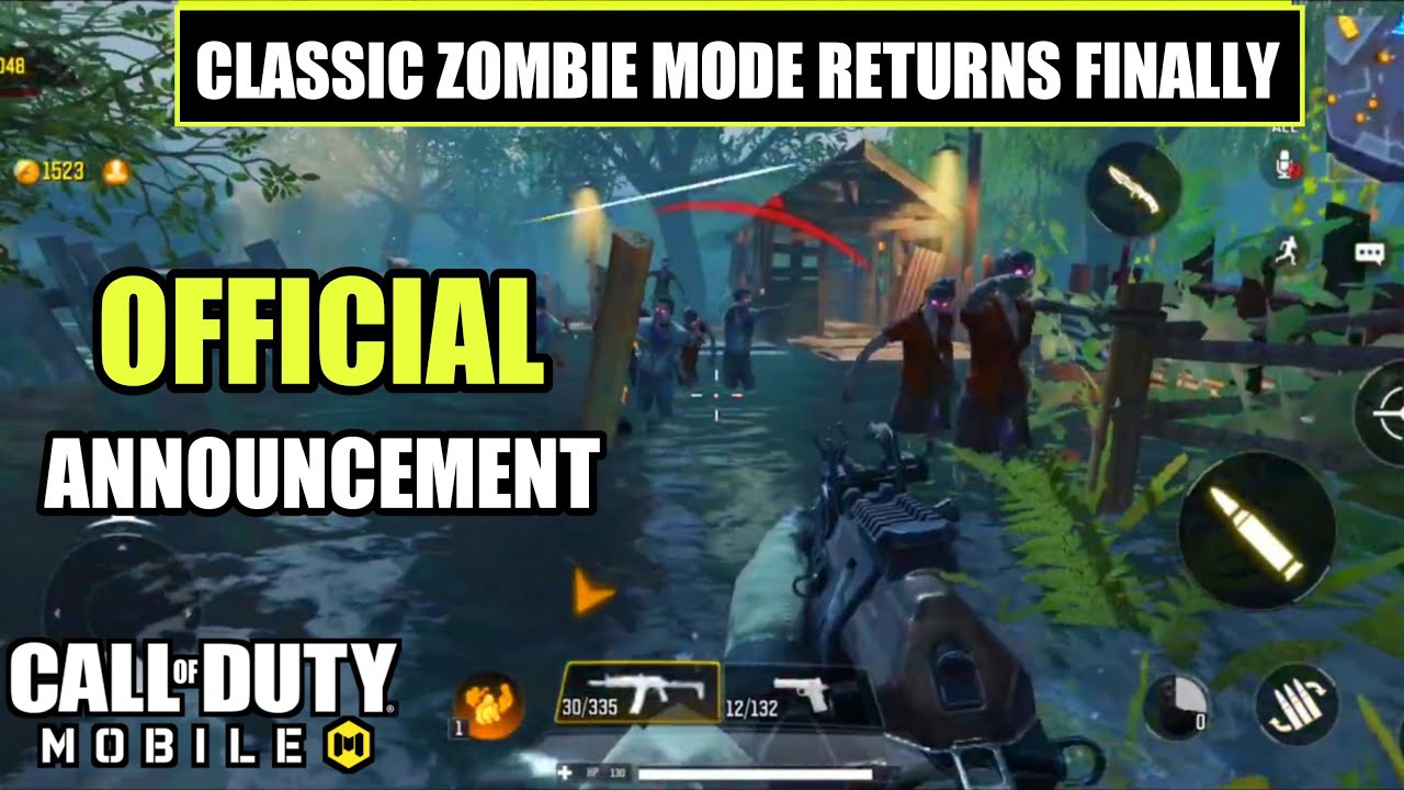 *NEW* Codm Classic Zombie Mode Returns Offical Announcement | Classic ...