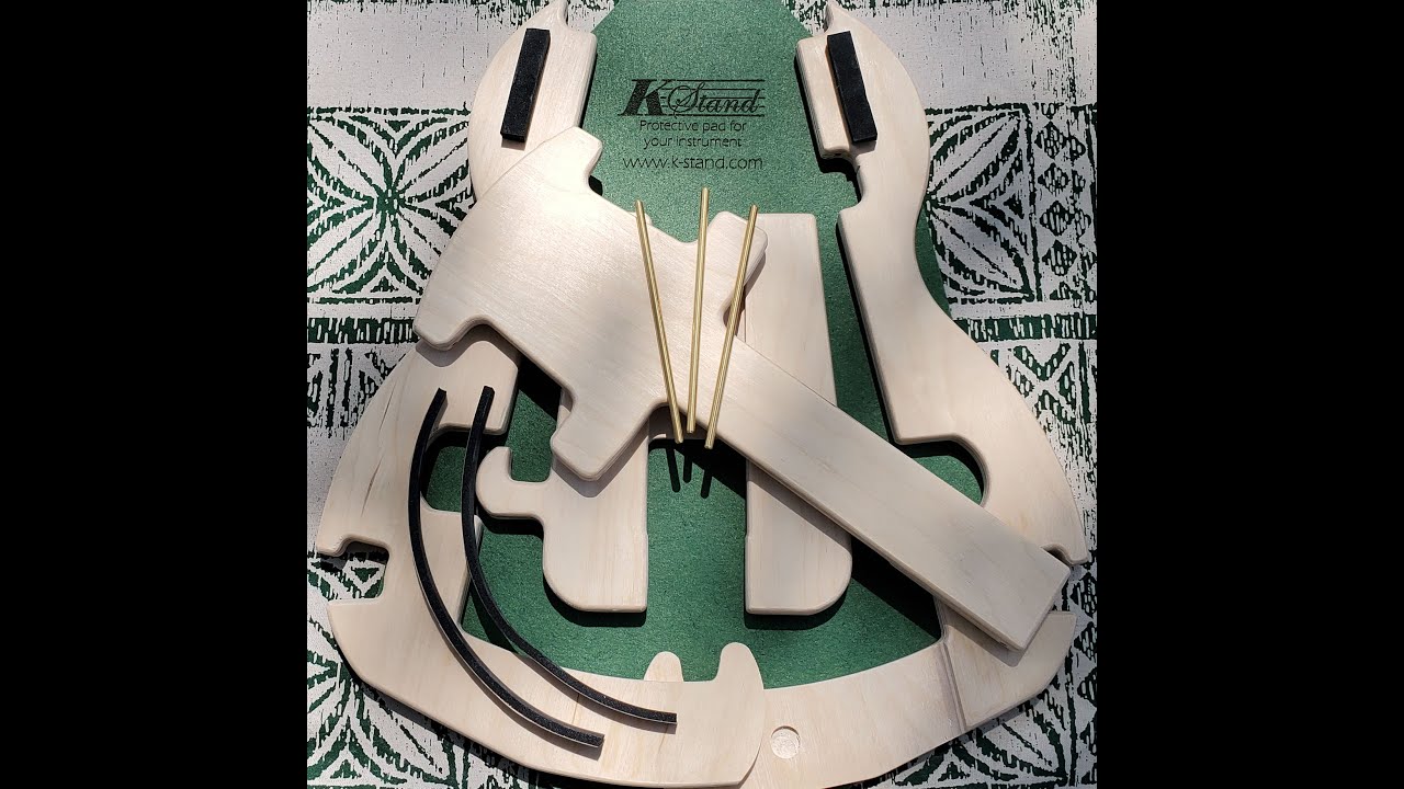 K-Stand-incredibly simple yet innovative folding instrument stand. Now ...