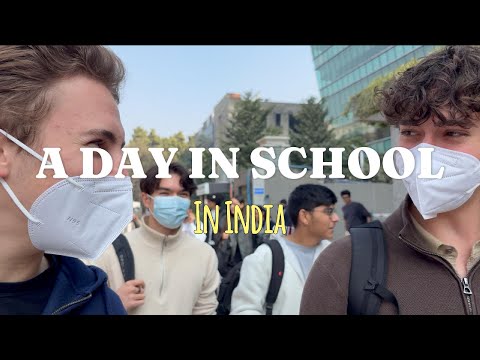 European Student in India [Day In A Life]