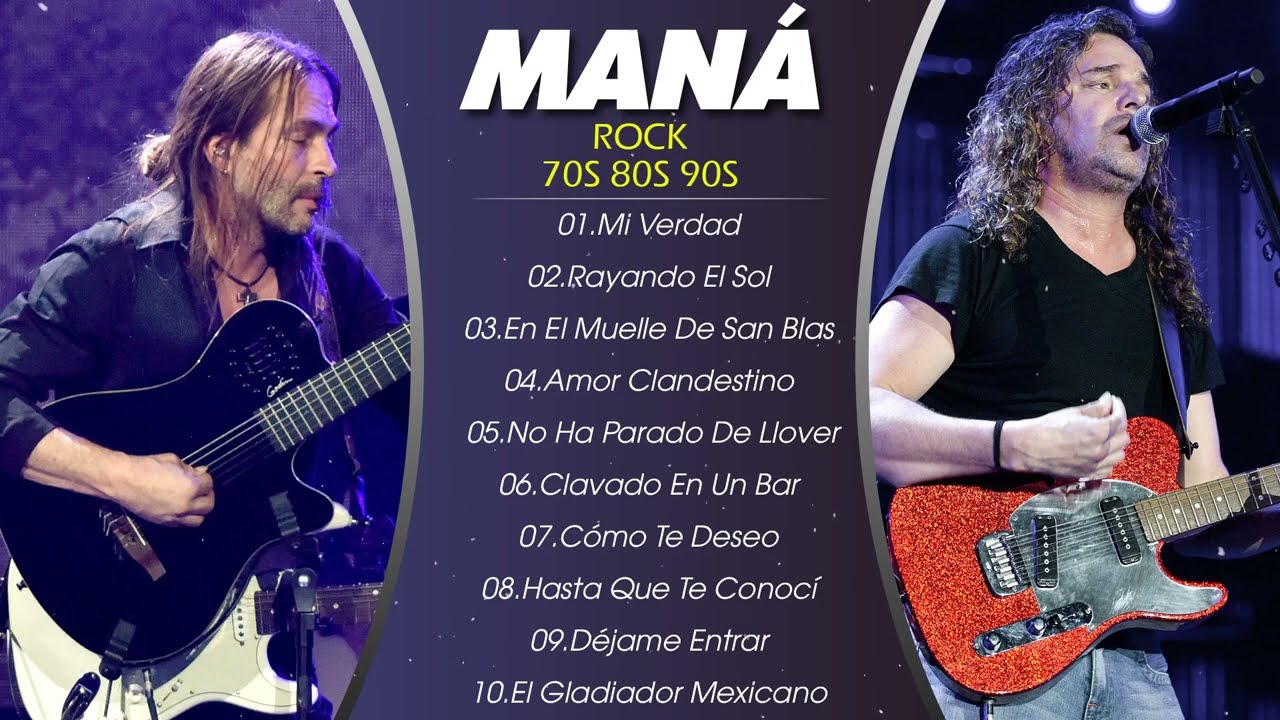 MANA ÉXITOS SUS MeJores CancioNES 40 SUPER ÉxiTOS RomántiCAS ...