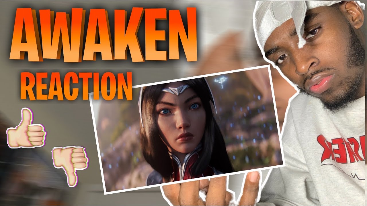 RAPPER REACTS | AWAKEN - (ft. Valerie Broussard) | League Of Legends ...