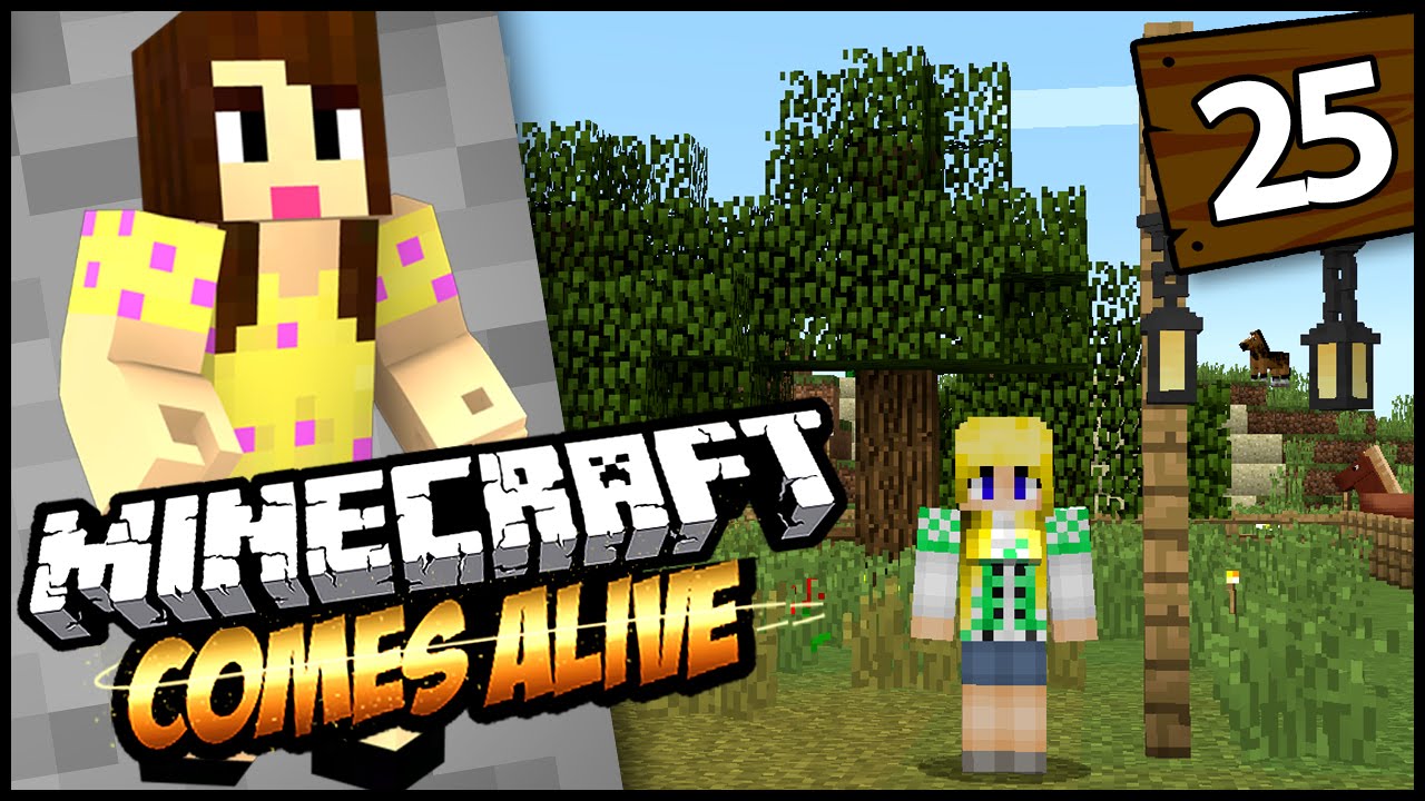 SET HIM UP ON A DATE ! - Minecraft Comes Alive 4 - EP 25 (Minecraft ...