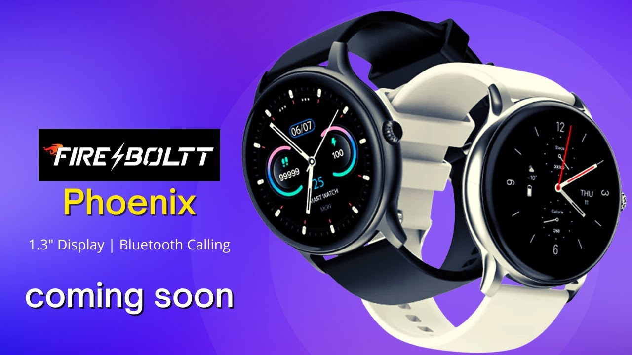 Fire Boltt Phoenix Smartwatch Full Specification and Price | under 3000 ...