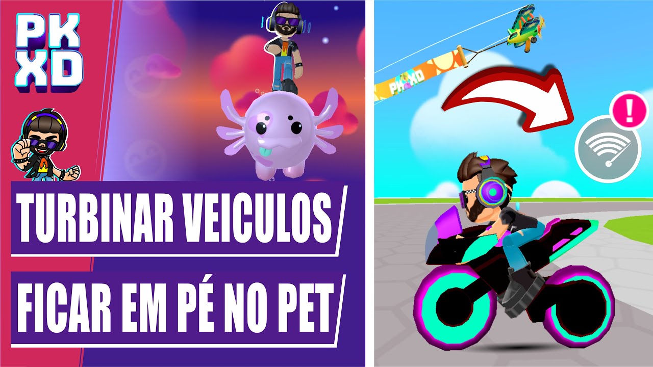 PK XD | COMO TURBINAR VEÍCULOS E FICAR EM CIMA DO PET EM PÉ - YouTube