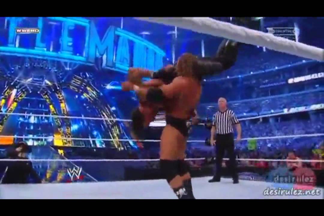 Triple H Tombstone Piledriver On The Undertaker - YouTube