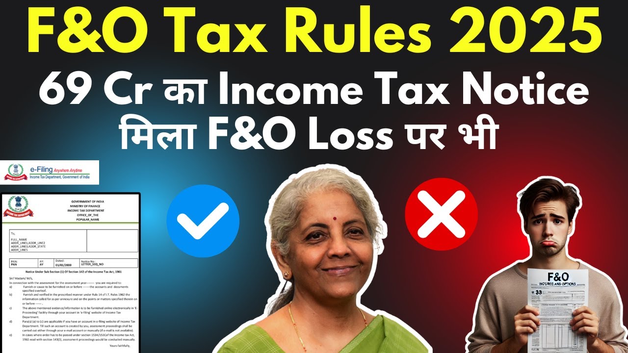 F&O Loss in Income Tax Return | F&O ITR Filing | How to File F&O Loss ...