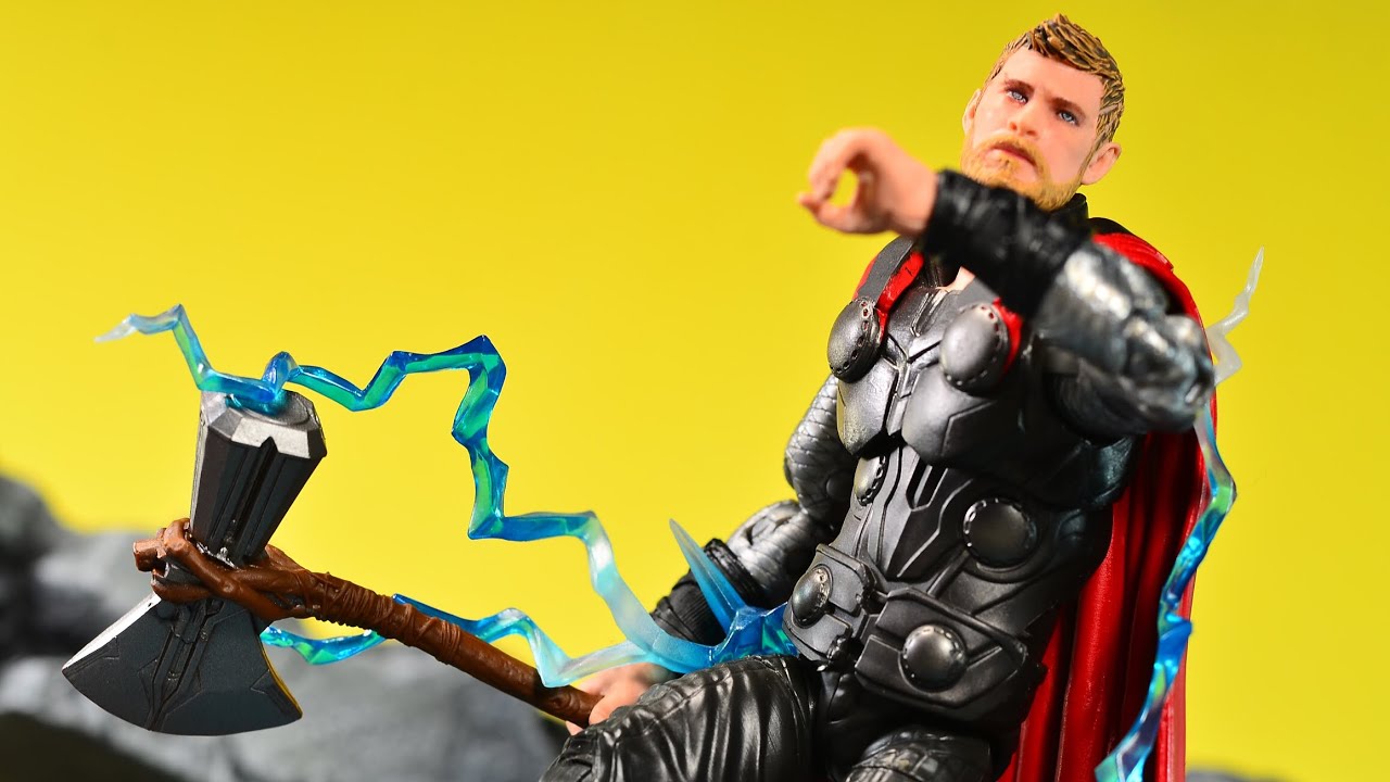 Marvel Legends MCU Avengers: Infinity War Wave 2 Thor Review - YouTube
