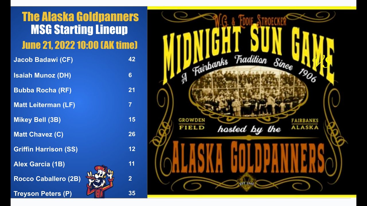 PannerVision Presents: 119th Midnight Sun Game - Seattle Studs vs ...