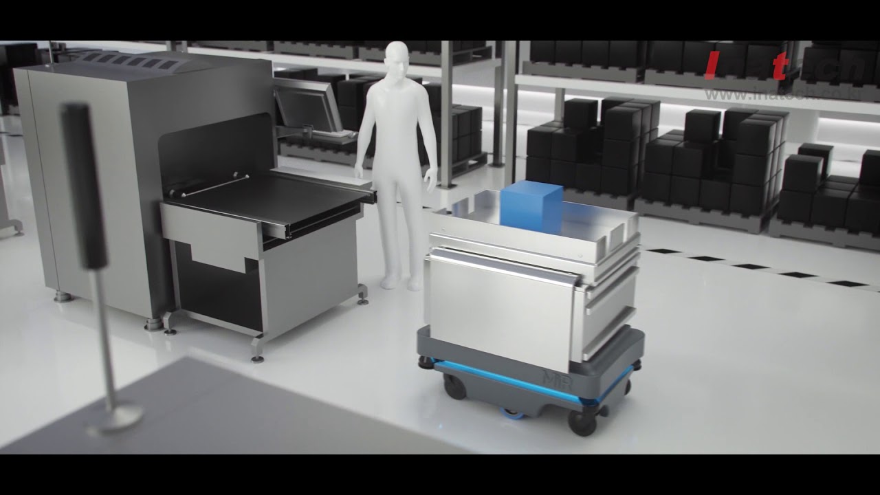 [인아텍]Inatech - MiR introduction (Basic) 자율주행 로봇 - YouTube