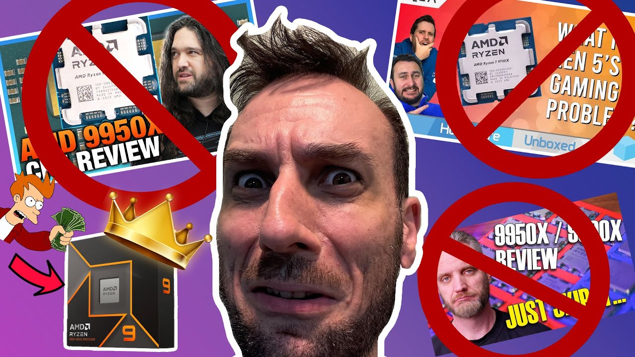 🛑 Everyone Is WRONG About Zen 5 😲 (9950X Deep Dive) - YouTube