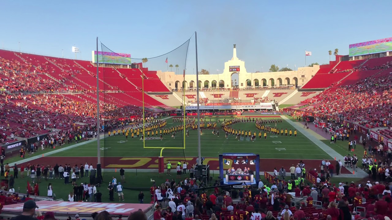 USC Band plays Conquest - USC vs Utah, September 20, 2019 - YouTube
