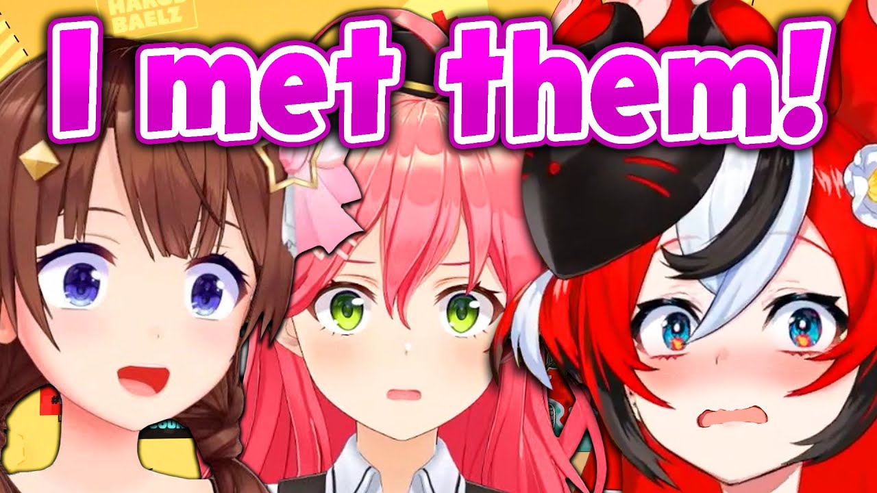 𝐁𝐚𝐞 𝐦𝐞𝐭 𝐌𝐢𝐤𝐨 𝐚𝐧𝐝 𝐒𝐨𝐫𝐚 𝐅𝐨𝐫 𝐓𝐡𝐞 𝐅𝐢𝐫𝐬𝐭 𝐓𝐢𝐦𝐞 [Hololive] - YouTube