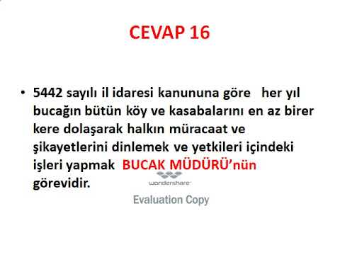 2019 MEB GÖREVDE YÜKSELME SINAVI DENEME TESTİ