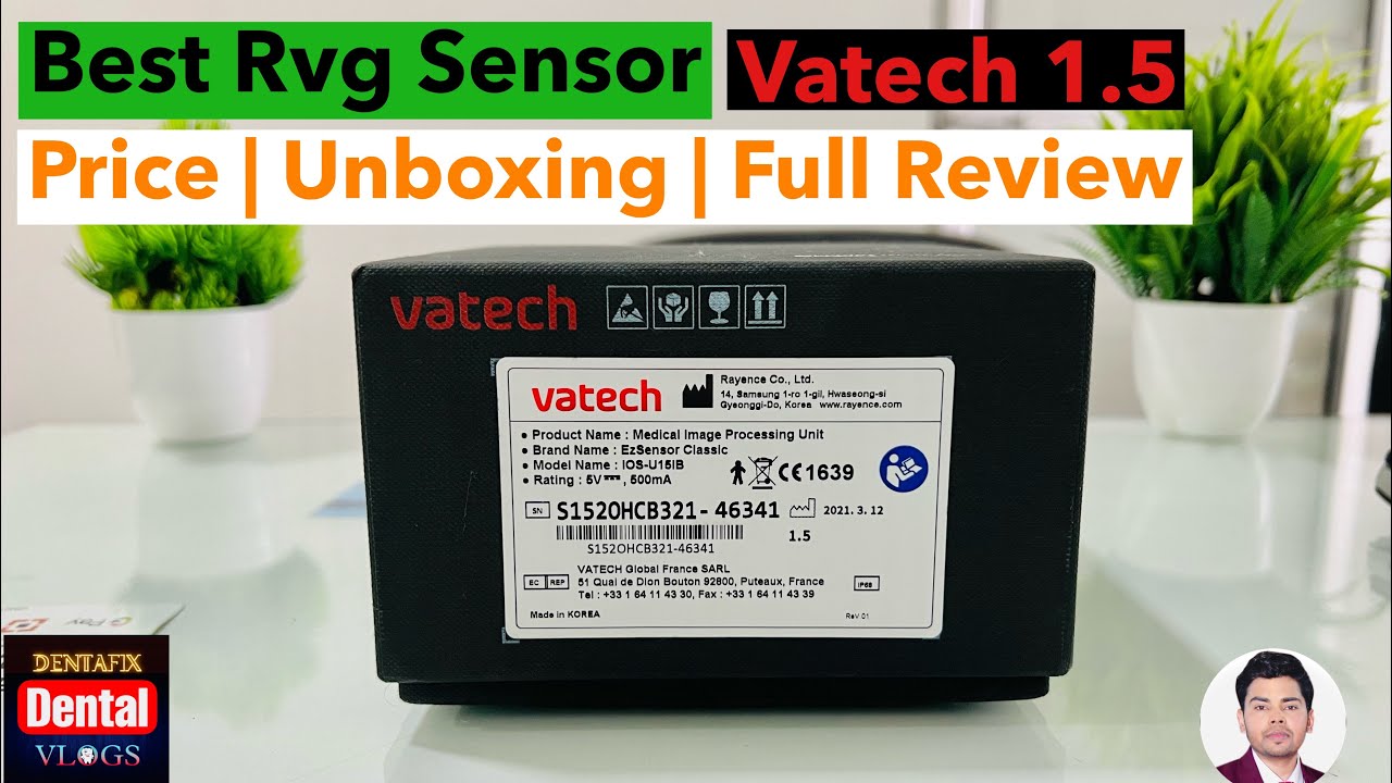Best Rvg Sensor | Vatech Ez Classic 1.5 | Price | Unboxing | Review ...