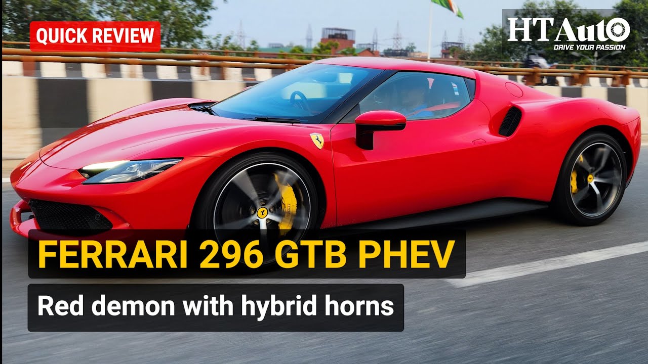 Ferrari 296 GTB review: Red demon with hybrid horns - YouTube