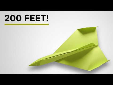 How to Make the Best Aerodynamic Paper Plane | Easy Step-by-Step ...