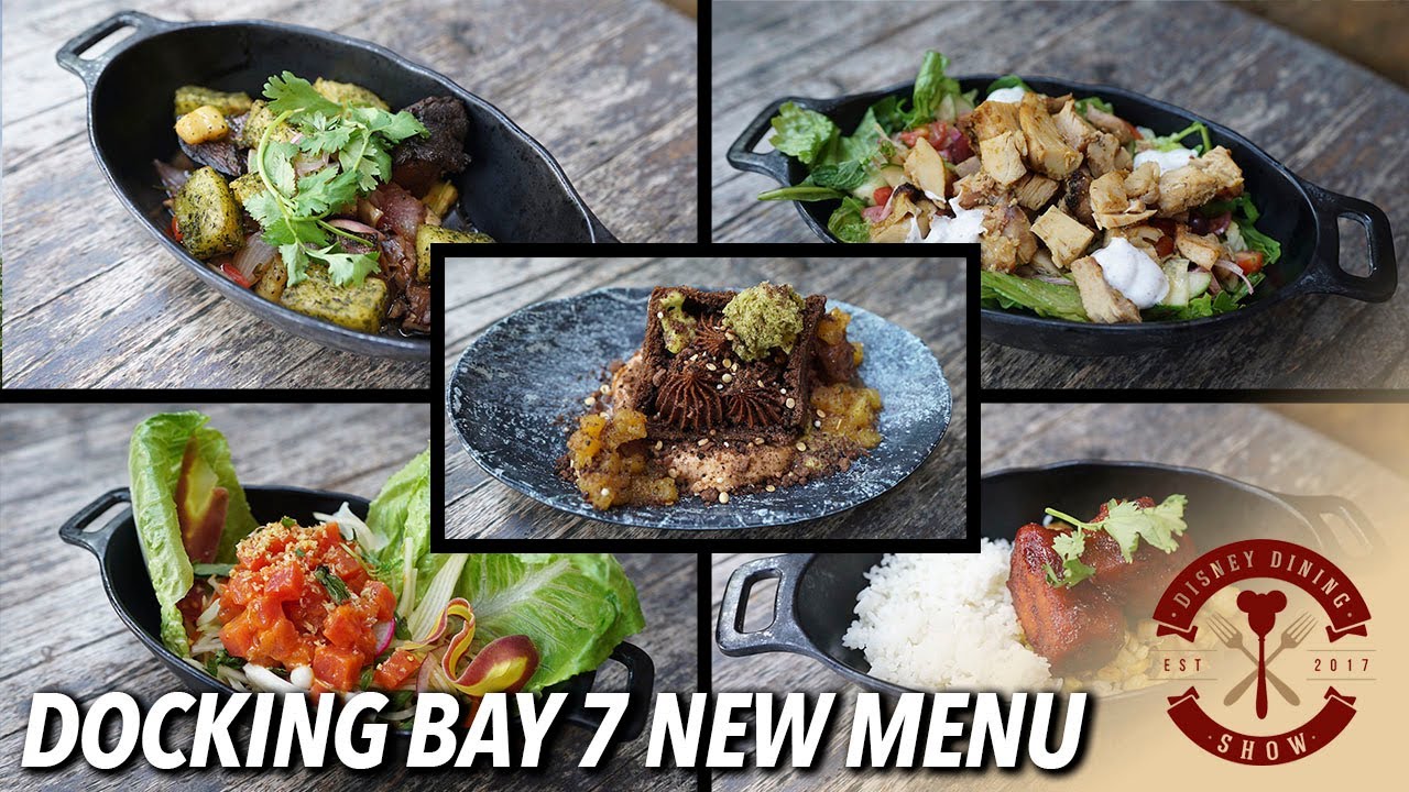 Trying the New Docking Bay 7 Menu at Star Wars: Galaxy's Edge - YouTube