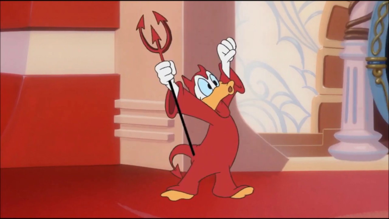 Donald Duck Tries to Scare... - YouTube