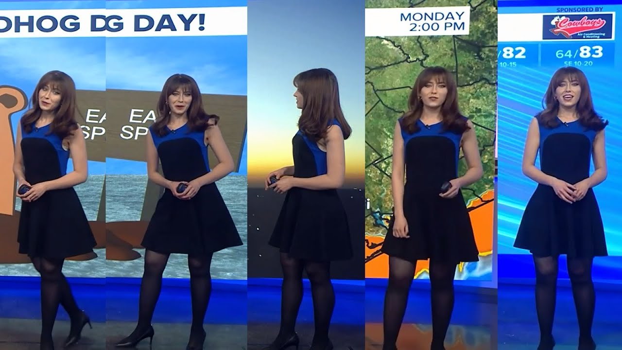 Roxy Van Ruiten with the weather report for KENS5 San Antonio (February ...