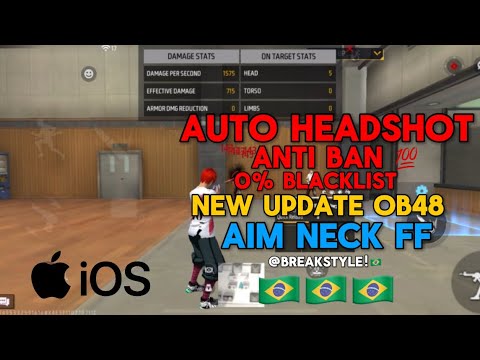 Aim Neck IOS OB48 🔥🔥Anti Ban For All iPhone Versions☘️ - YouTube