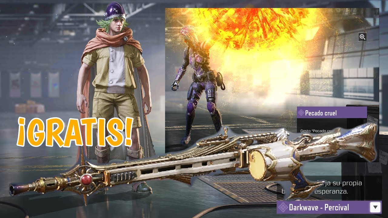 Gratis skin Darkwave Percival MG42 épica Hero Type Power y emote - COD ...