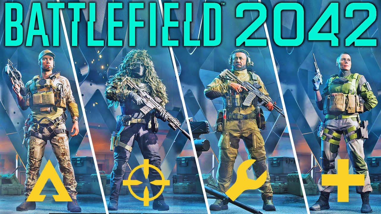ALL Battlefield 2042 Classes (Specialists) - YouTube