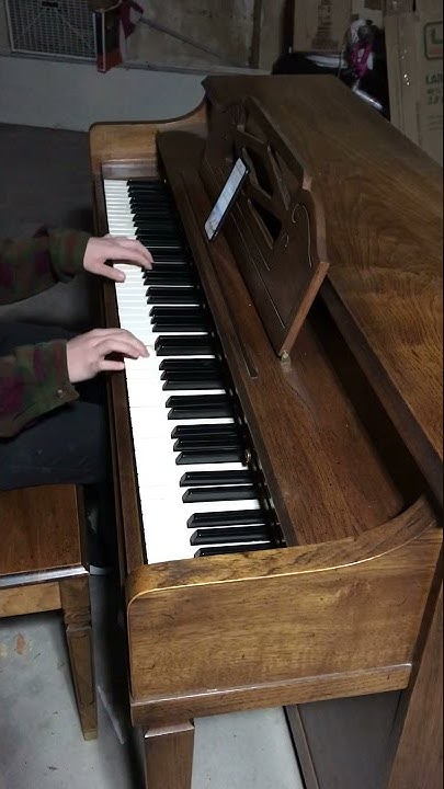 Cable spinet piano snippet - YouTube