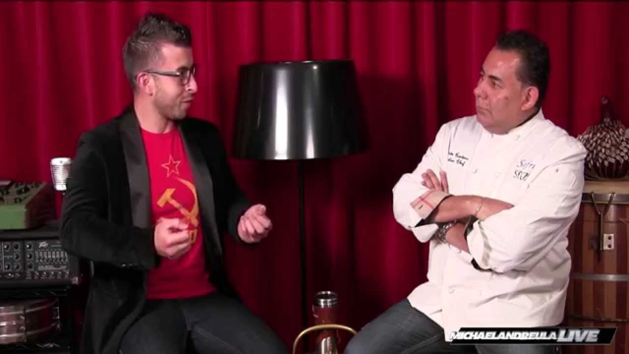 Michael Andreula LIVE: Celebrity Chef Ricardo Cardona - YouTube