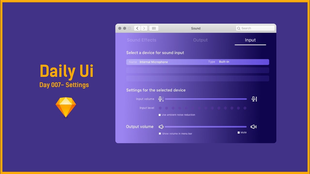 Daily Ui 007- Settings ( Ui Speed Art) - YouTube