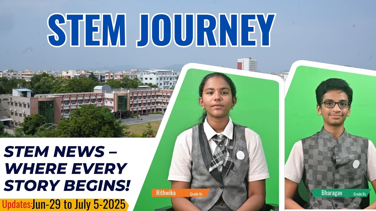 STEM NEWS - Where Every Story Begins! 04.07.2025 - YouTube