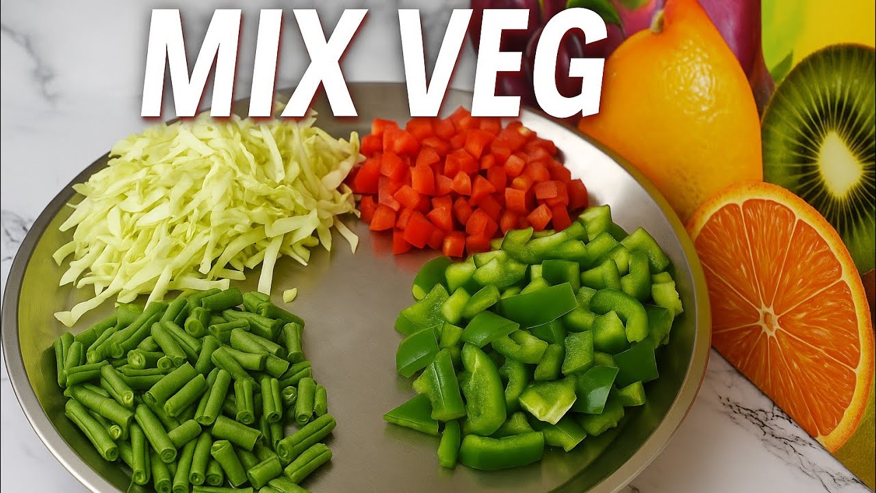 Easy Mixed Vegetable recipe | Healthy Indian mix veg sabzi | Mixed veg ...