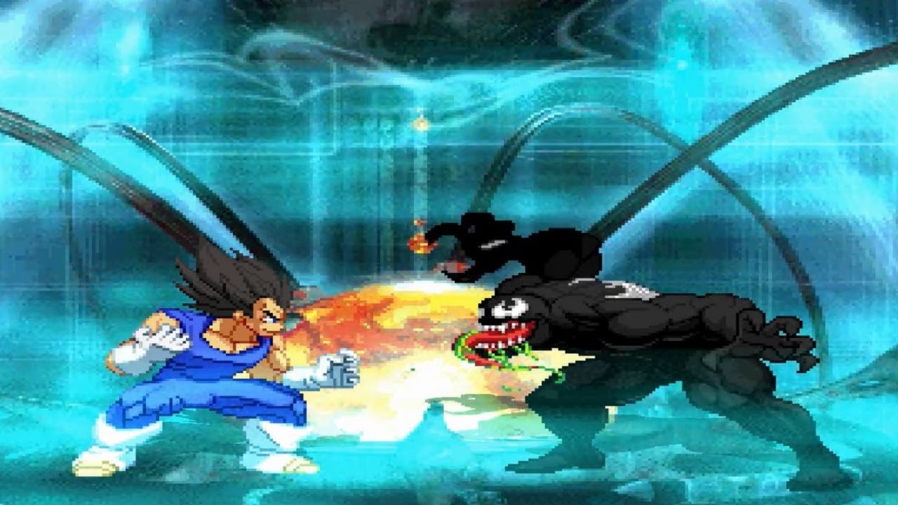 Vegeta vs Venom HD 1080p 60fps - YouTube