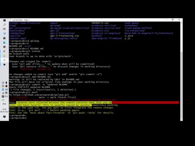 Git Rejected Fetch First A Comprehensive Guide