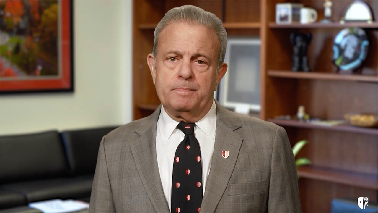 Interim President Michael Bernstein Message to Class of 2020 - YouTube