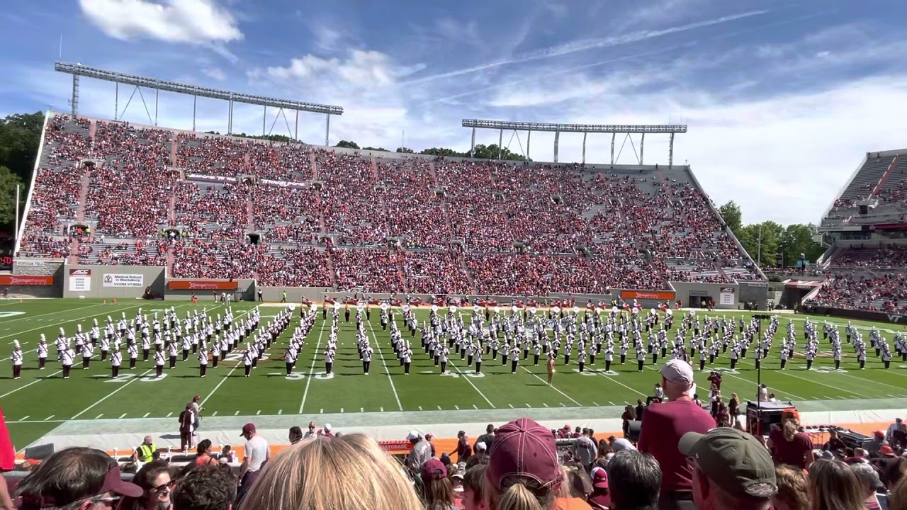 Va Tech Marching Virginians - Sept 25, 2021 - Shenandoah - YouTube