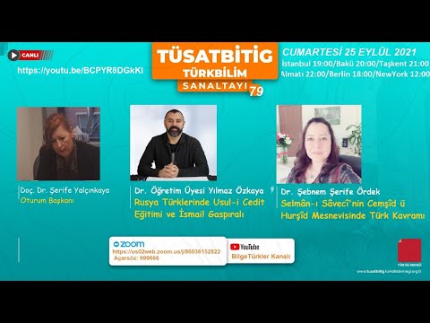 Usul-i Cedit Eğitimi/Yılmaz Özkaya/ Cemşîd ü Hurşîd Mesnevisi/ Şebnem Şerife Ördek/Şerife Yalçınkaya