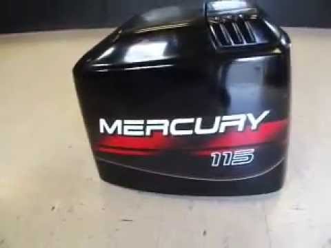 FOR SALE Mercury 115 Motor Cowling / Cover $274.95 - YouTube
