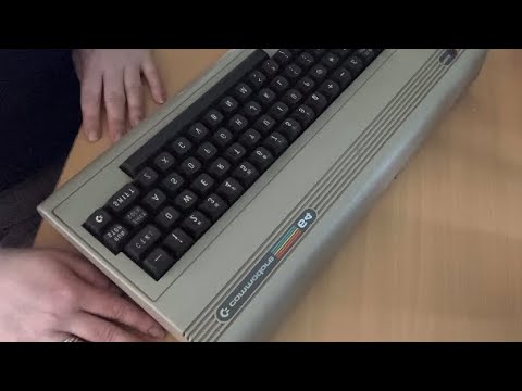 ASMR | Commodore 64 (no talking) #asmr #relaxation #vintageasmr - YouTube